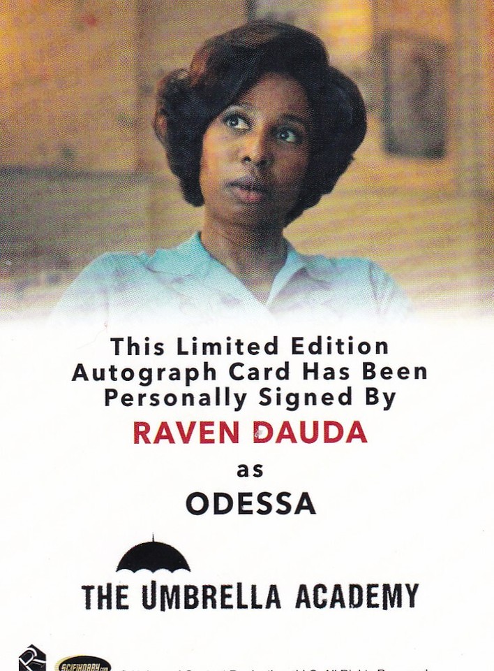 Umbrella Academy 2024 Expansion Autograph Raven Dauda as Odessa | eBay