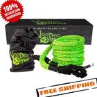 Voodoo Offroad 1300034A 2.0 Santeria 1-1/4" x 30' Kinetic Recovery Rope ...
