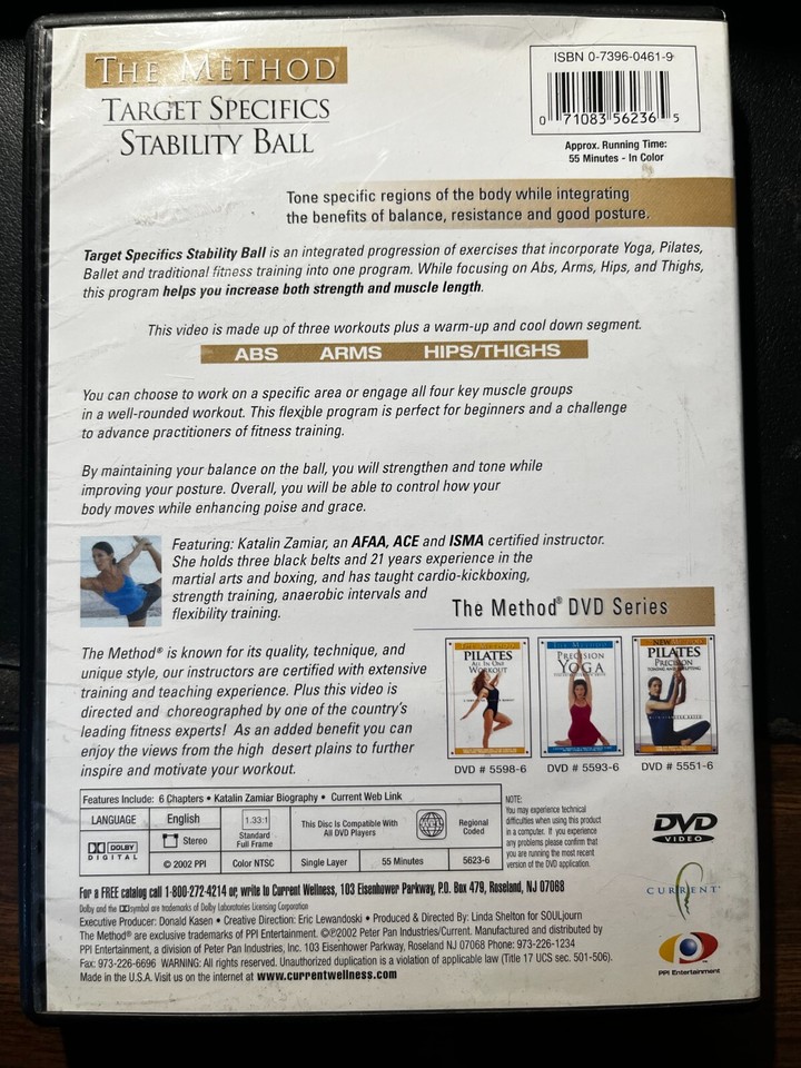 The Method Target Specifics Stability Bally Abs Arms Hips Thighs Very ...