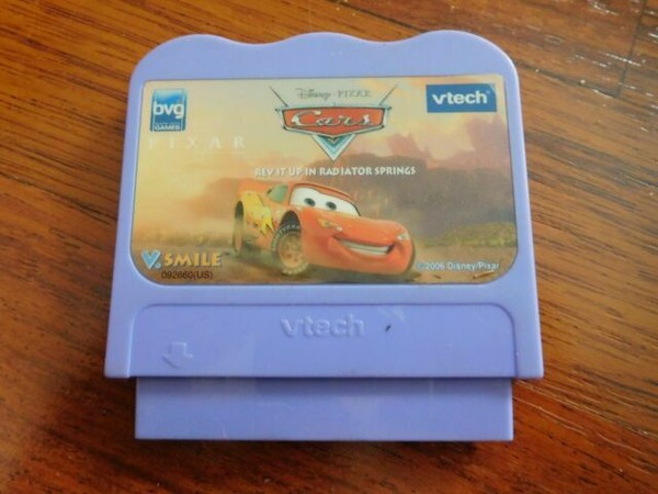 VTech V.smile Cars Pixar Disney Rev It up in Radiator Springs Game ...