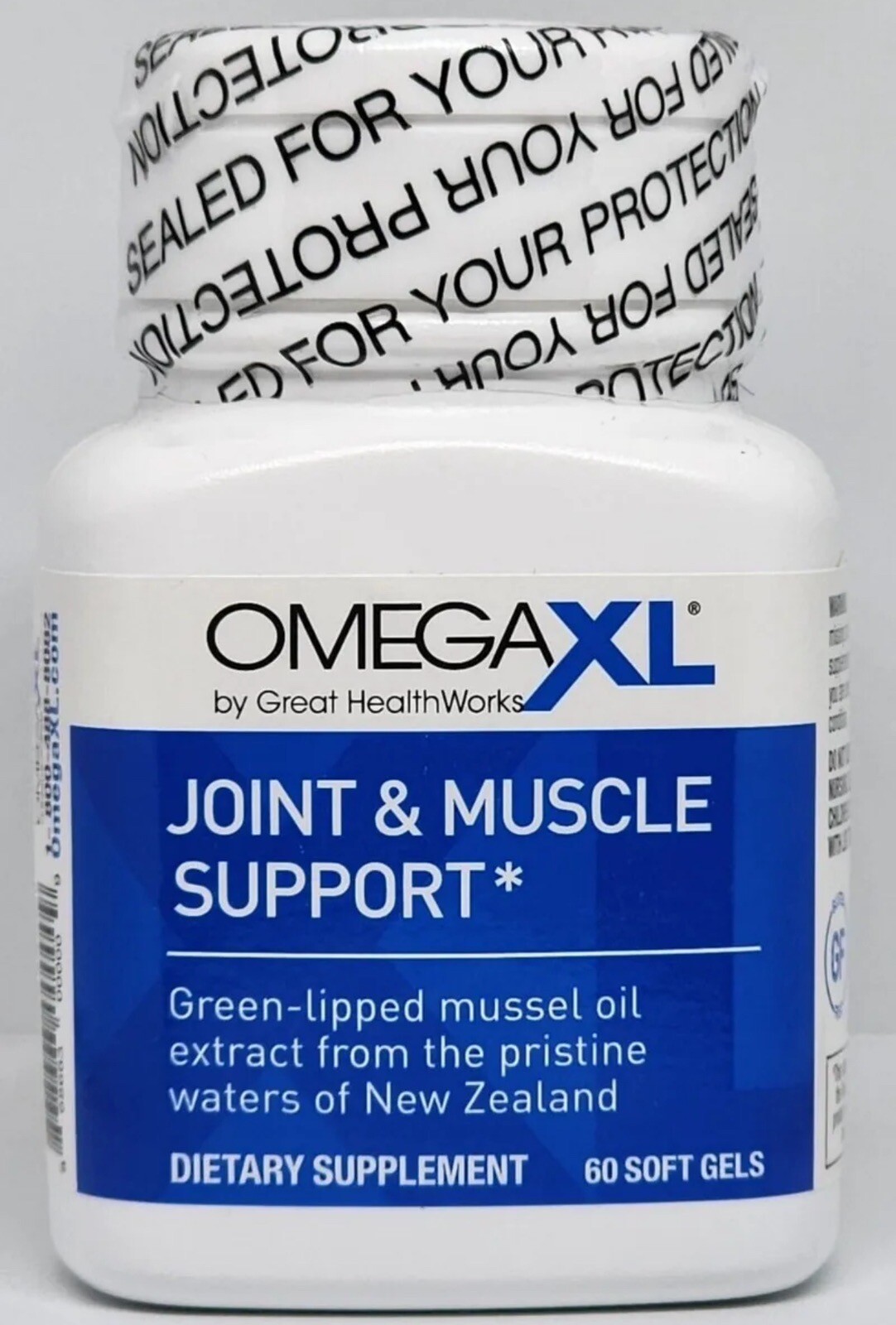 Omega XL 60ct by Great HealthWorks: Small, Potent, Joint Pain Relief ...