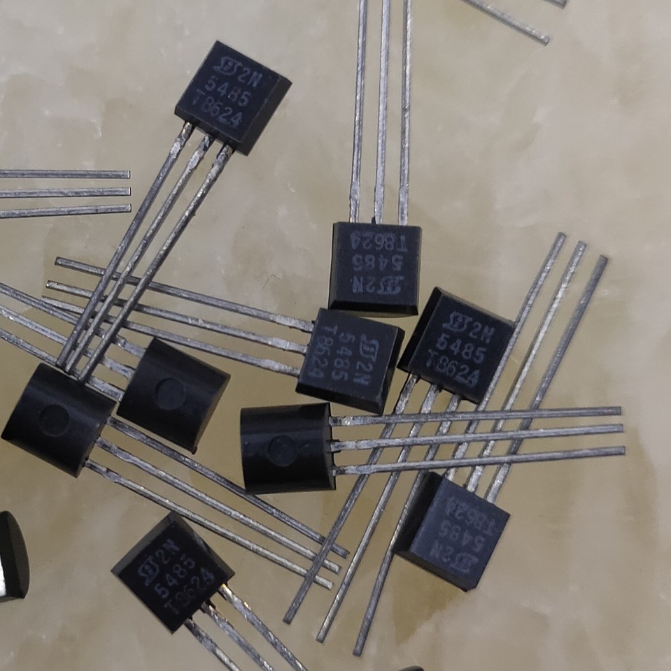 10PCS RF/VHF/UHF JFET Transistor SILICONIX(VISHAY)/FAIRCHILD TO-92 ...