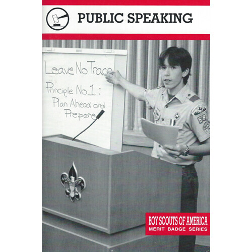 Public Speaking Merit Badge Pamphlet - 2005 Printing | eBay