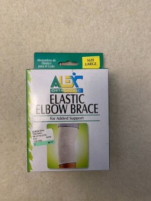 Alex Orthopedic Elastic Elbow Brace (LARGE SIZE) | eBay
