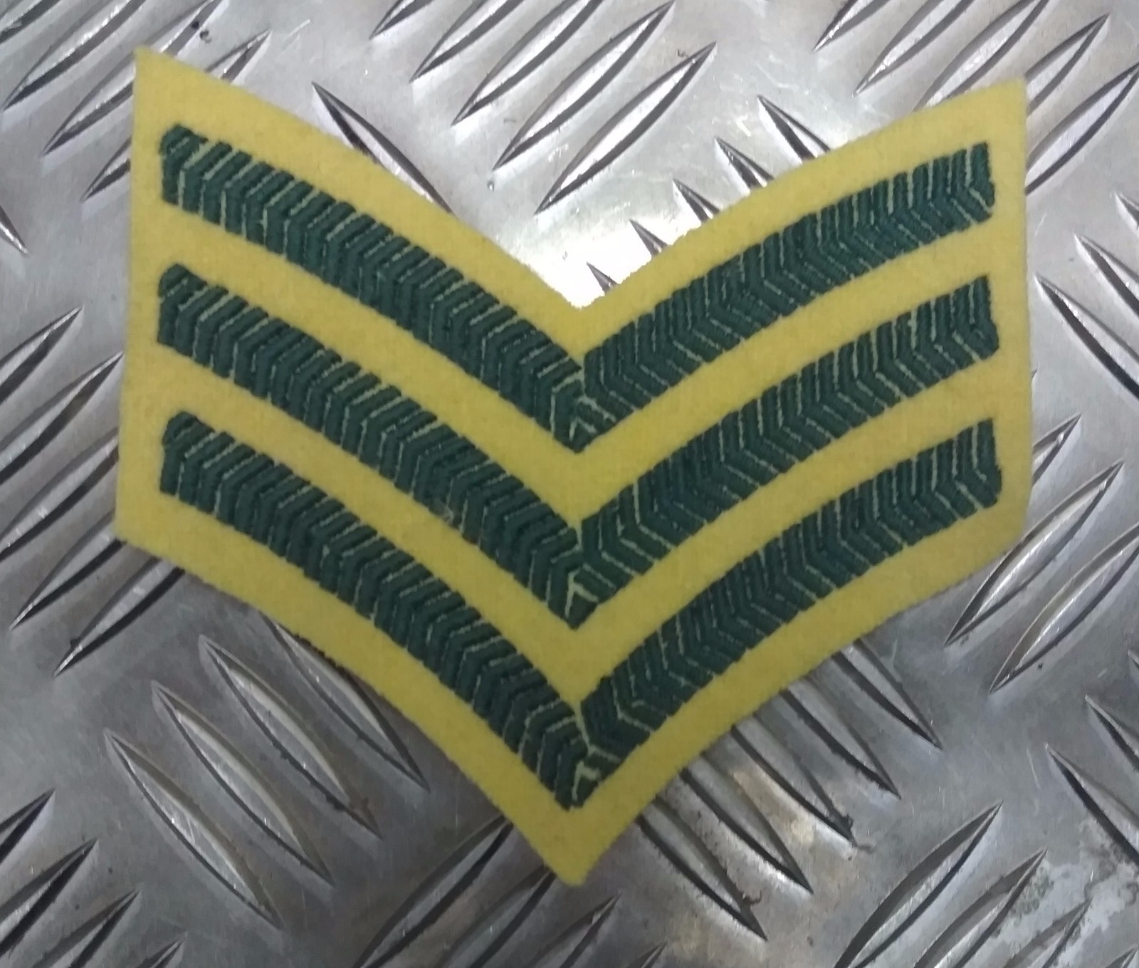 Light Infantry Sergeant Rank Stripes 3 Chevrons Genuine British ...