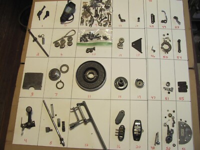 Kenmore Model 117.812 Series 117 Rotary Sewing Machine Repair Part Lots ...
