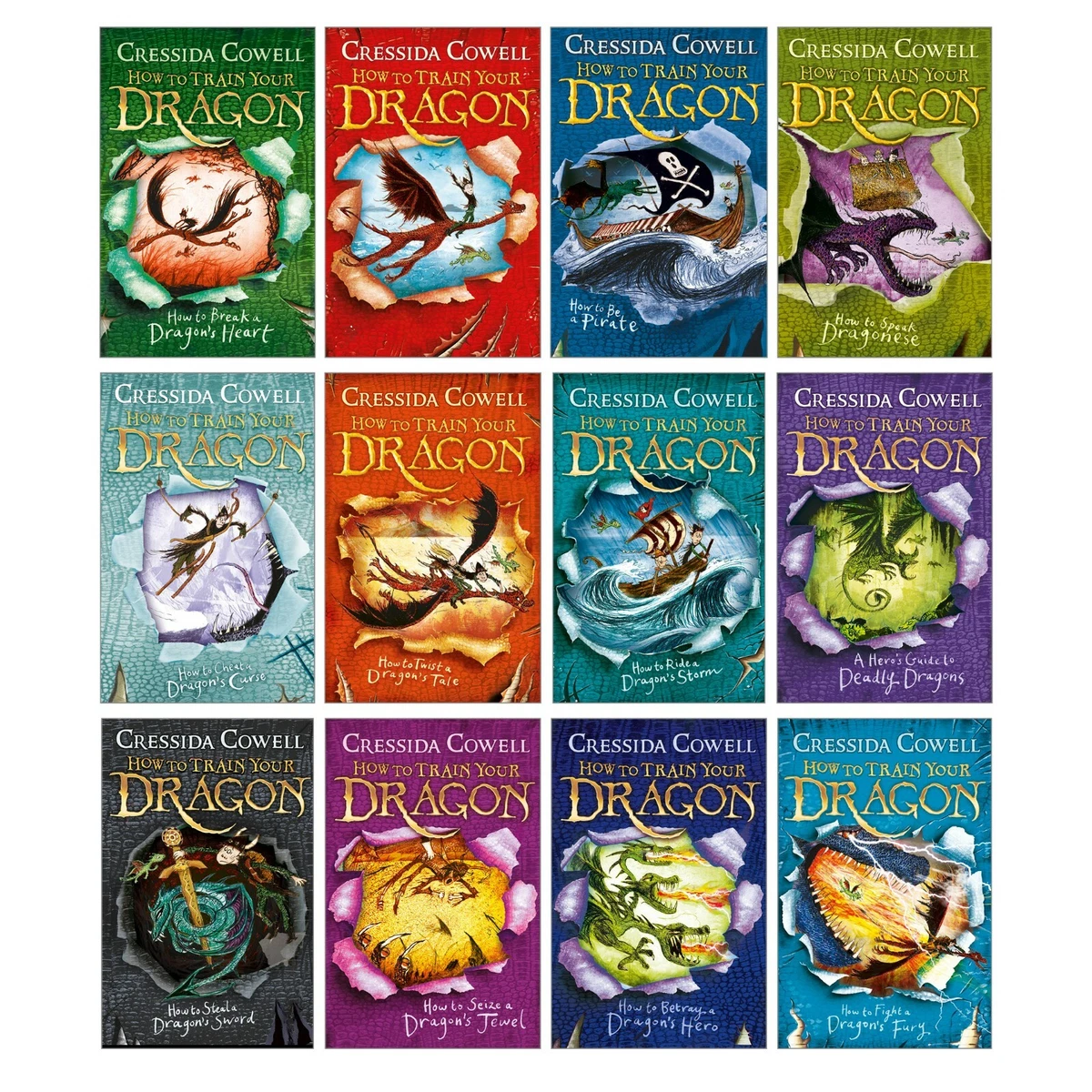 How To Train Your Dragon Book Series