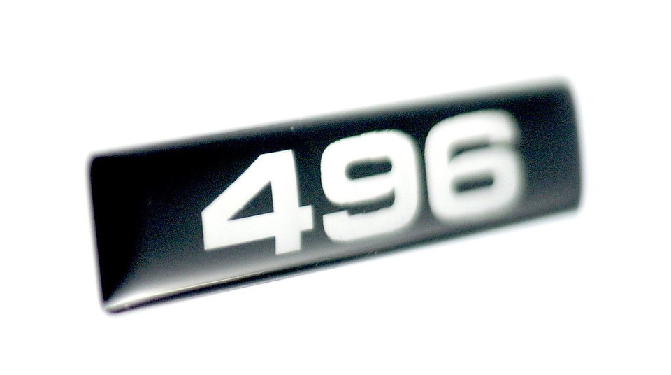 496 Cubic Inch Emblem (B) Standard Satin | United States