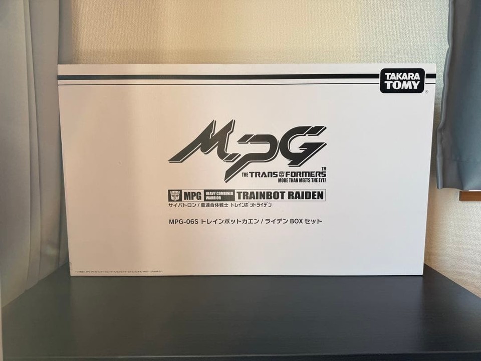 Transformers MPG Raiden BOX Set MPG-01 Trainbot Showki TAKARA TOMY ...