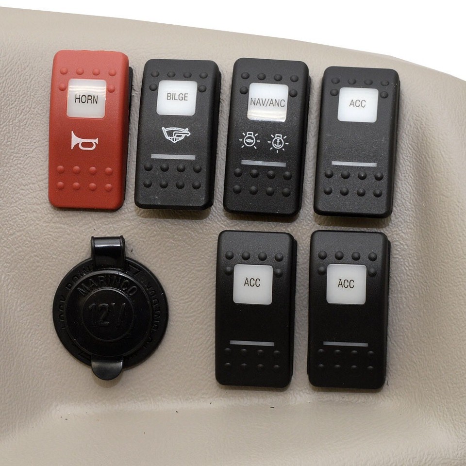 Larson Boat Gauge Dash Panel 2264-0998 | 170 OB / 190 OB Beige | eBay