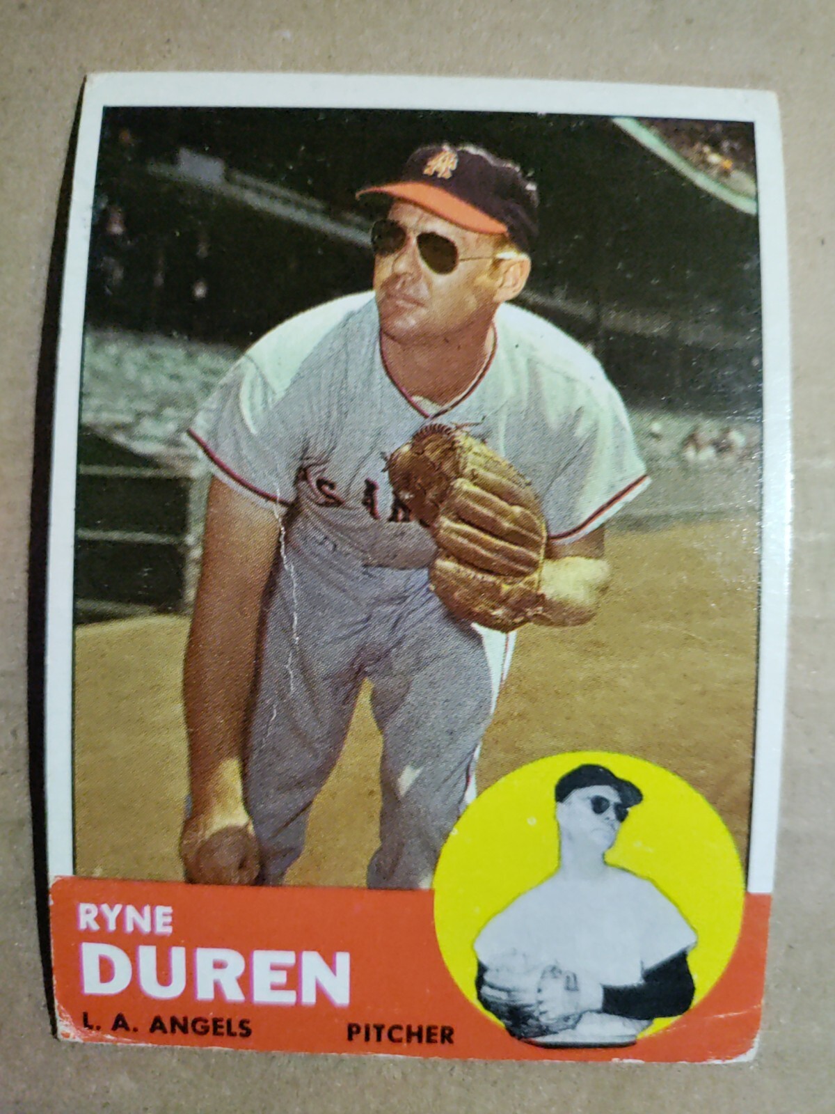 1963 Topps Baseball #17 Ryne Duren VG- Free shipping z | eBay