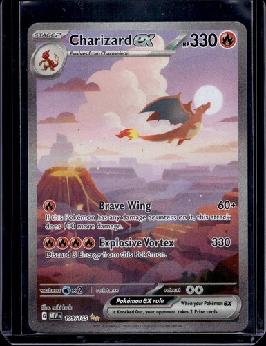 Pokemon SV: Scarlet & Violet 151 Charizard ex 199/165 | eBay