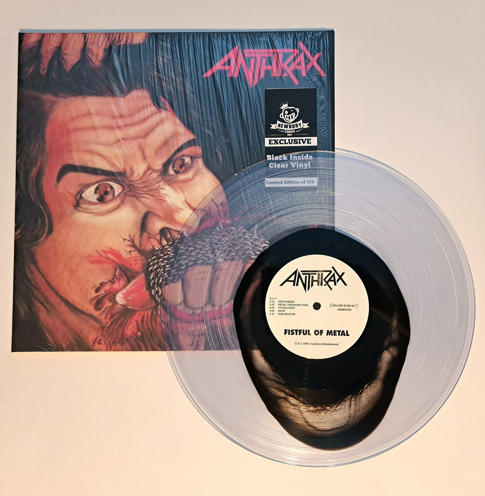 Anthrax Fistful Of Metal Vinyl Newbury Comics Exclusive Thrash Metal ...