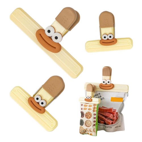 Reusable Bag Sealing Clips Chip Clips- Food Bag Sealing For Snack Clips ...