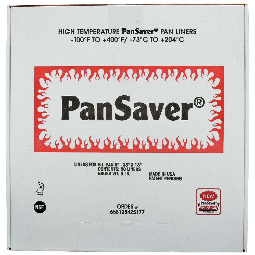 PanSaver Monolyn Roasting Pan Liner Clear G.I. - 20"L x 17"W x 6 1/2"D ...