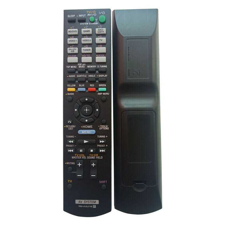 Remote Control For Sony STR-DN850 RM-AAU116 RM-AAU190 A/V AV Receiver ...