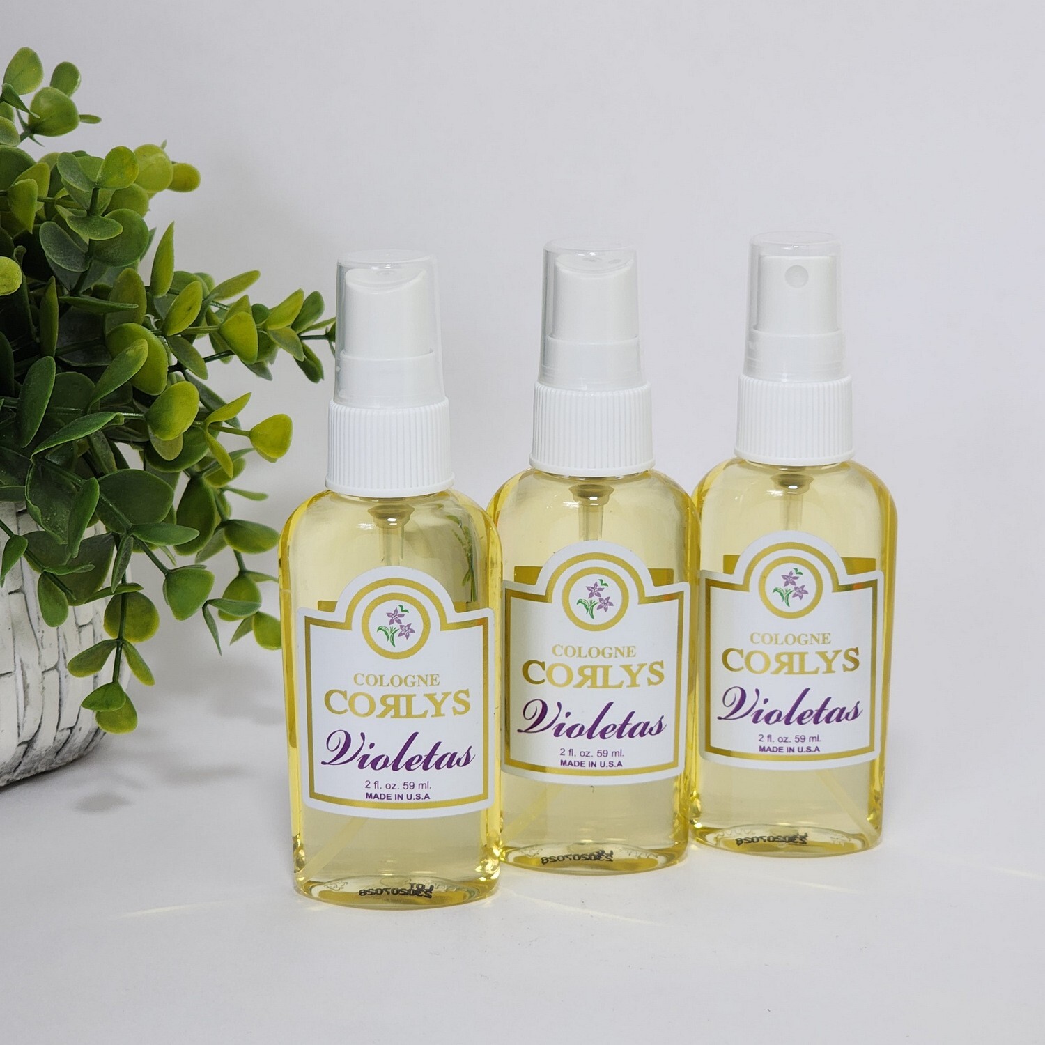 Corlys Violetas Baby Cologne Spray Children Violets Cologne Size 2 fl ...