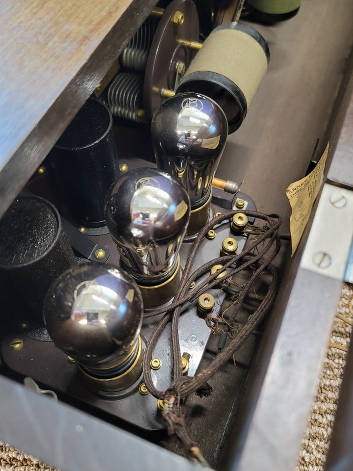 Antique Atwater Kent AK Receiver Receiving Model 20 Tube Radio Please ...
