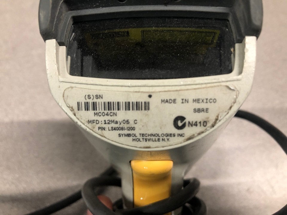LS40081-1200 Laser Scanner Symbol Technology | eBay