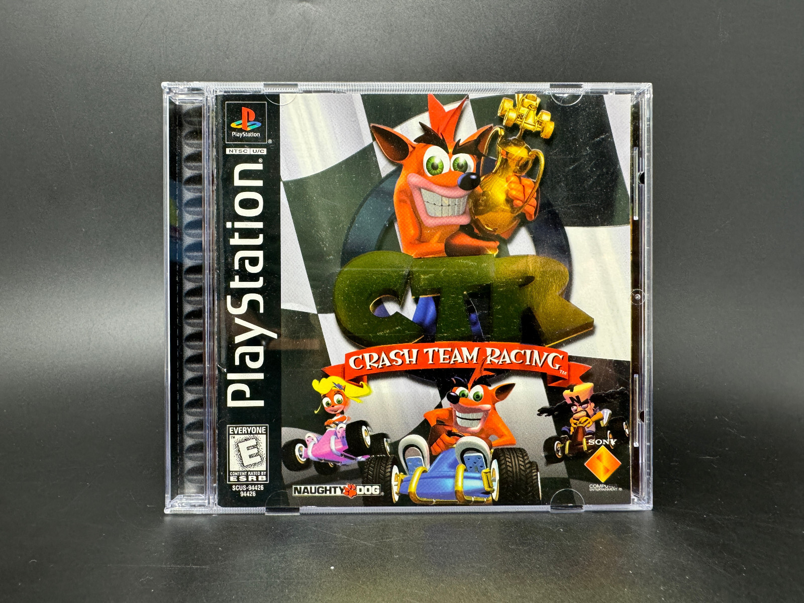 CTR: Crash Team Racing (Sony PlayStation 1 PS1) *COMPLETE - BLACK LABEL ...
