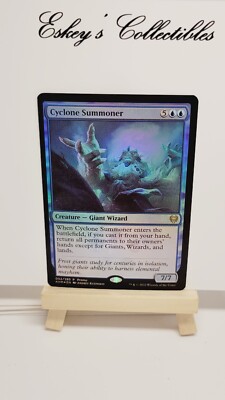 MTG Cyclone Summoner Kaldheim 052/285 Foil Promo | eBay