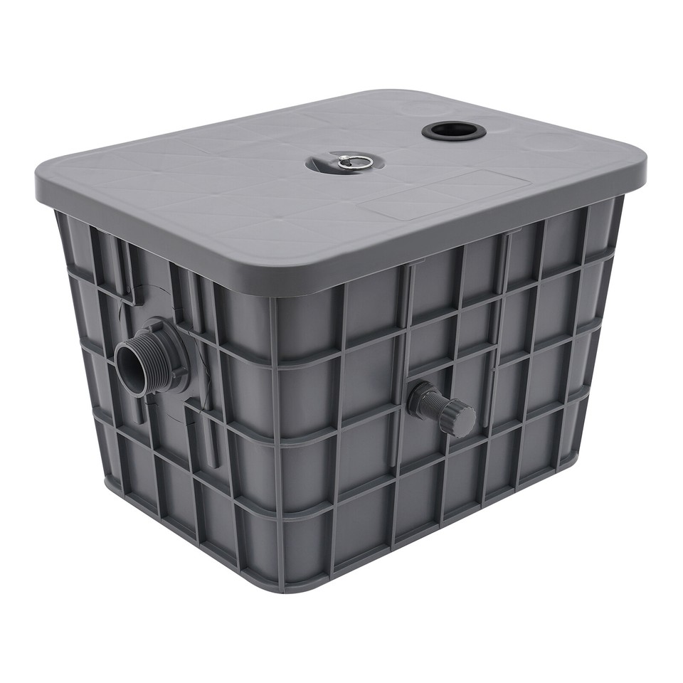 50L Commercial Grease Trap Interceptor Top Inlet Oil Water Separator | eBay