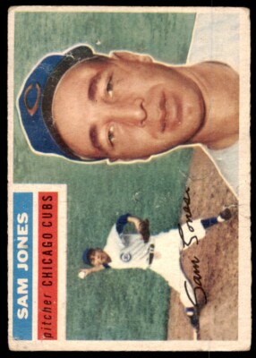 1956 TOPPS SAM JONES CHICAGO CUBS #259 | eBay