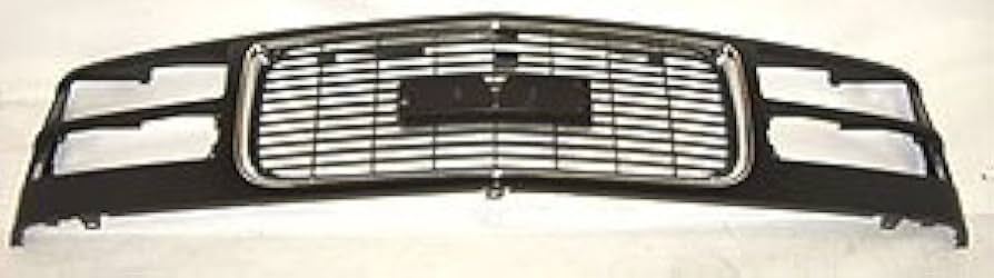 Grille Assembly Black W/Composite Type For GMC Yukon Suburban 12388709 ...