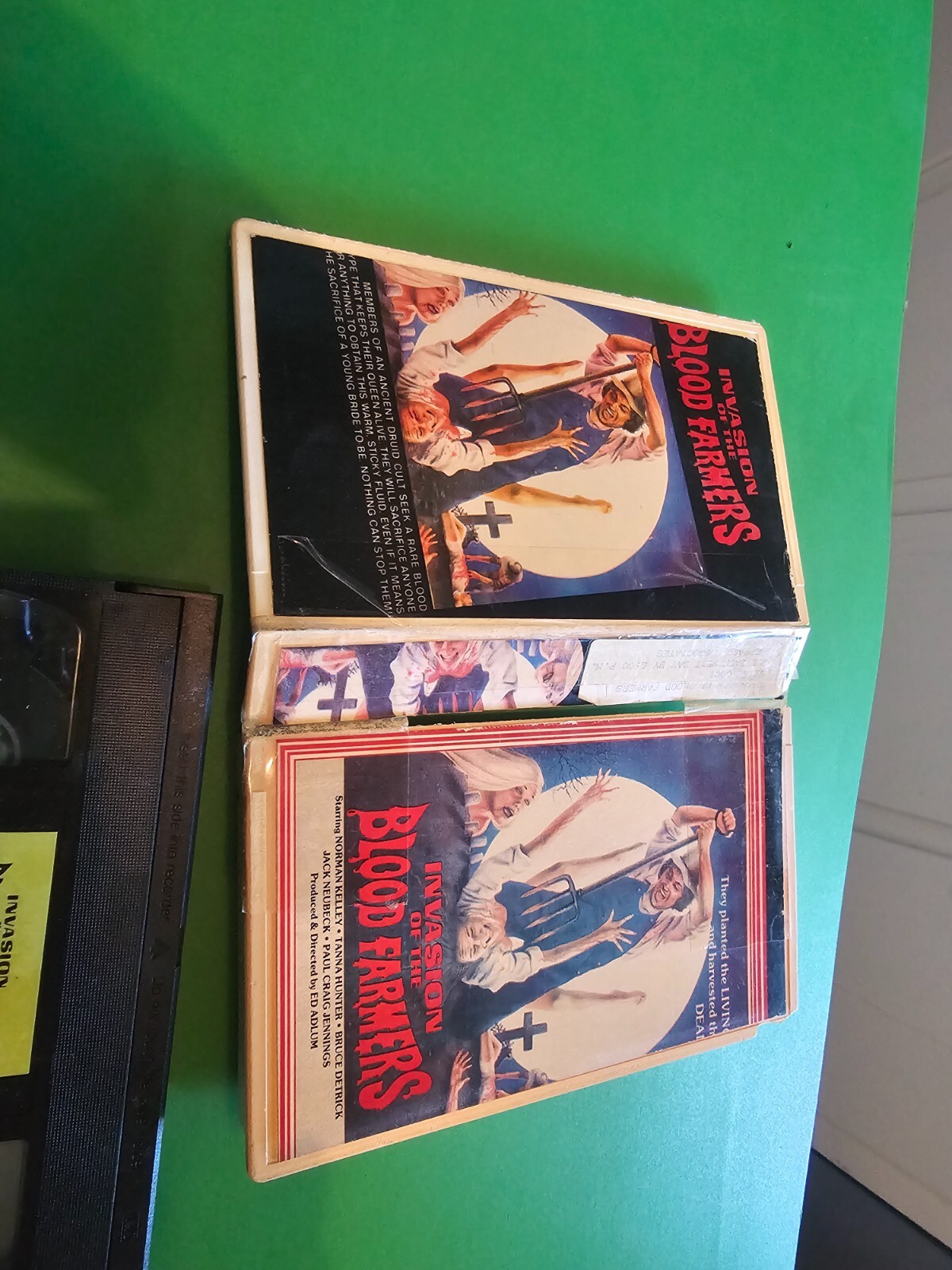 Invasion of The Blood Farmers (VHS) Norman Kelley Tannas Hunter Ed ...