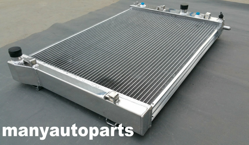 ALUMINUM RADIATOR&FANS For CHEVY CORVETTE Z06 C5 350 5.7L V8 1997-2004 ...