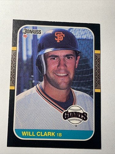 1987 Donruss Will Clark Rookie RC | eBay