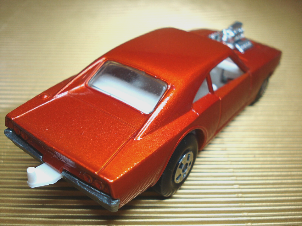 MATCHBOX Pre-production K-22 DODGE DRAGSTER in MET.BRONZE prepro-read ...