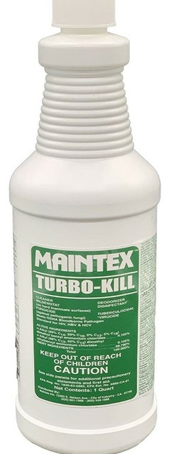 2-pack Maintex Turbo Kill RTU Disinfectant Cleaner for sale online | eBay