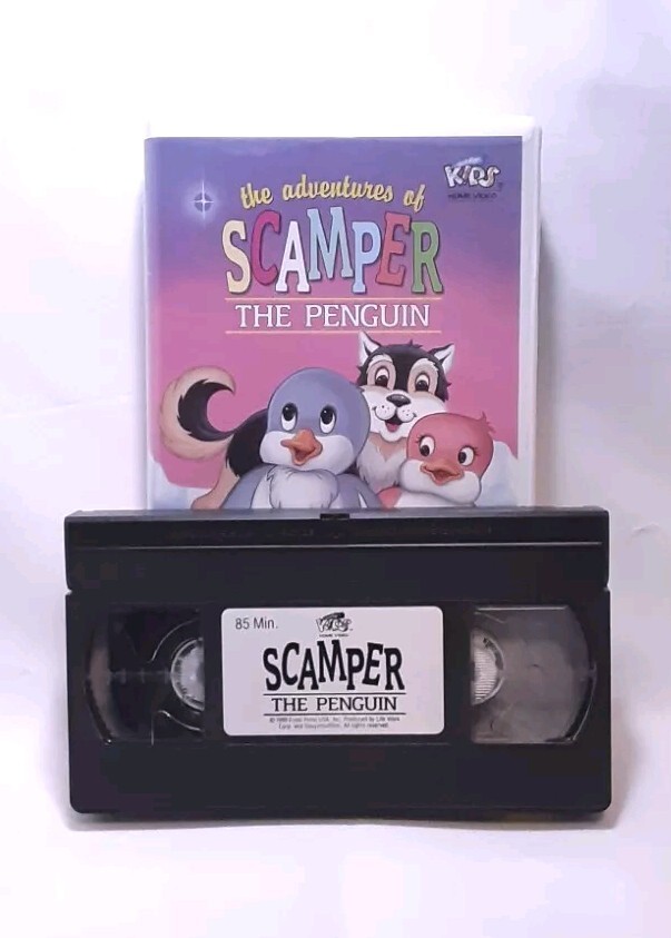 The Adventures Of Scamper The Penguin (1989) VHS Video Tape | eBay