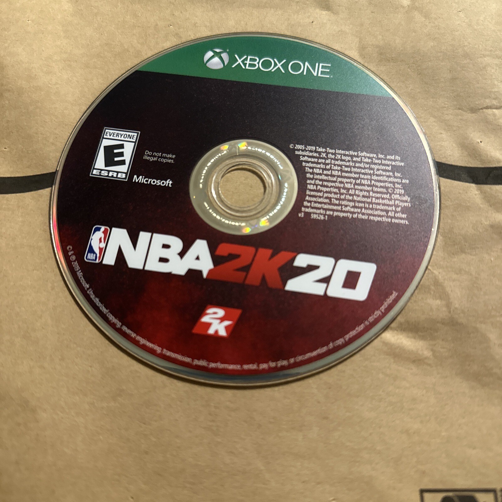 NBA 2K20 - Microsoft Xbox One | DISC ONLY | INV# M15 710425595264| eBay