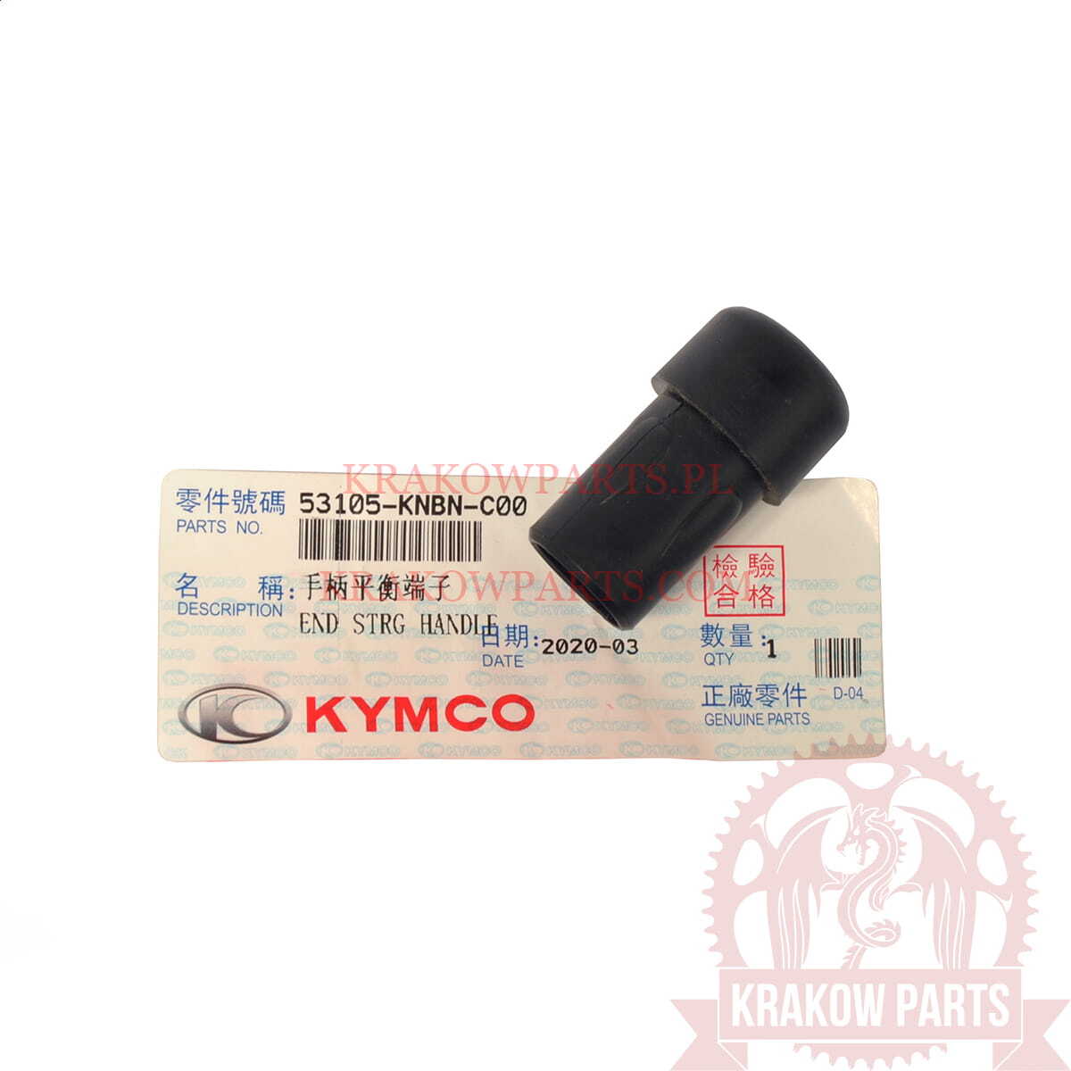 OEM KYMCO END STRG HANDLE #53105-KNBN-C00 for sale online | eBay