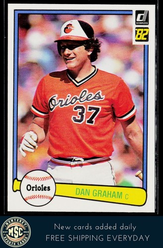 Dan Graham 1982 Donruss #455 Baltimore Orioles | eBay