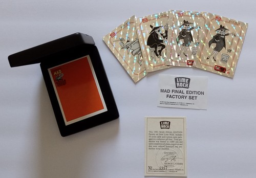 Mad Magazine Lime Rock Final Edition Non Sport Cards COA | eBay