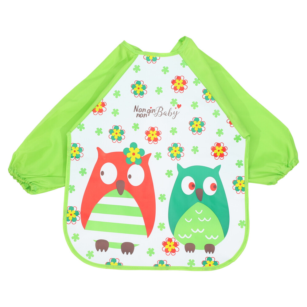 Kinder Backen Smock Kleinkind Mit Catcher Fütterung Bib | eBay