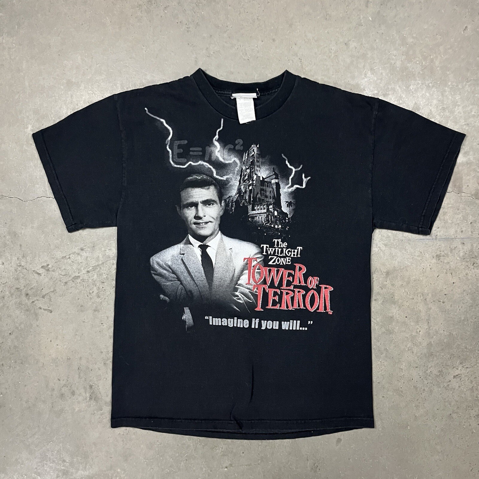 Vintage Disney Twilight Zone Tower Of Terror Graphic … - Gem