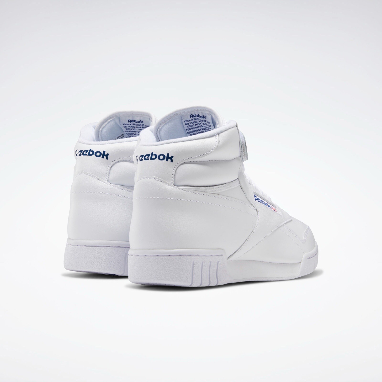 Reebok Exo Fit Hi Men's Training Shoe Sneaker Athletic White #477 #0108 ...