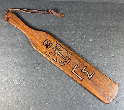 Vintage Fraternal Frat Paddle Hand Made | eBay