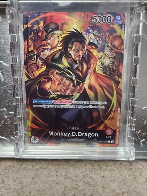 Monkey.D.Dragon Alt Art Leader OP07-001 | eBay
