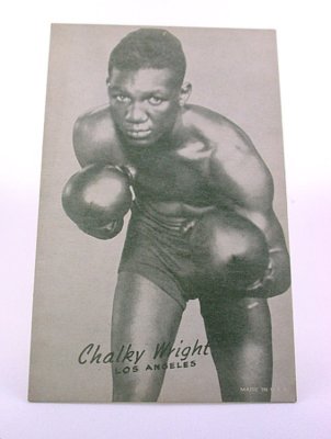 Chalky Wright Los Angeles Boxing Exhibit Card BC2 | eBay