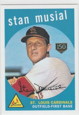 2019 Topps Update Iconic Card Reprints Stan Musial #ICR-22 HOF ...