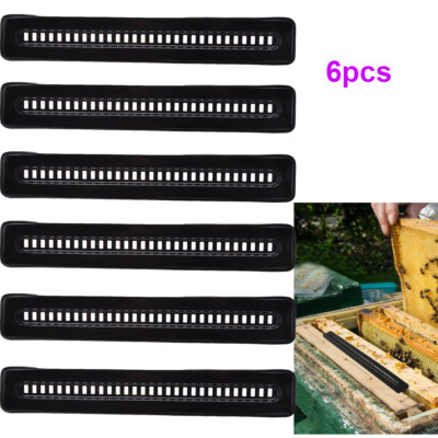 6pcs Black Small Bee Hive Beetle Blaster BeeHive Beetle Trap Beekeeping ...