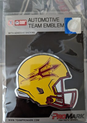 ASU ARIZONA STATE UNIVERSITY SUN DEVILS HELMET EMBLEM NCAA | eBay