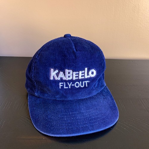 Vintage Kabeelo Lodge Fly-Out Alaska Fishing Lodge Blue Corduroy ...