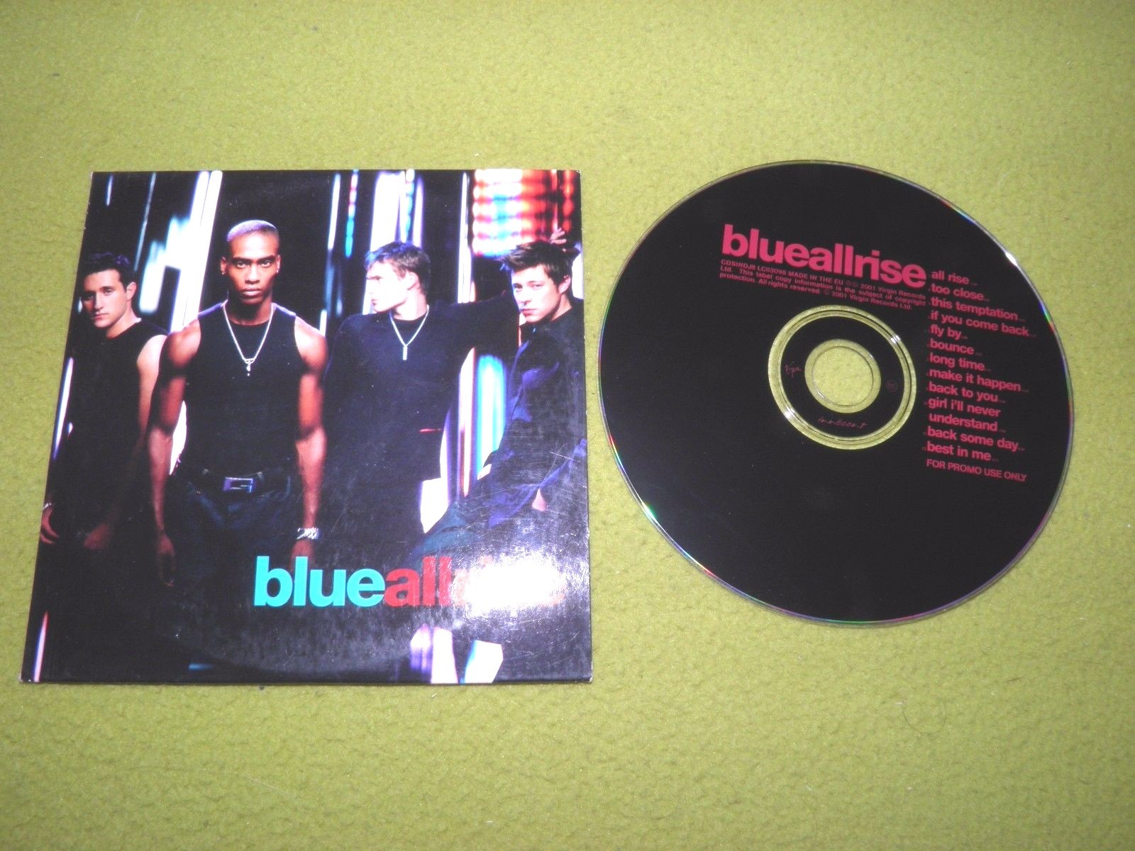 Blue - All Rise - Full CD Promo - RARE 2001 UK CD Hip Hop Soul R&B | eBay