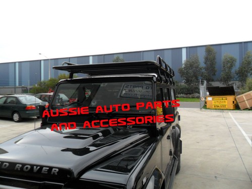 Tradesman Style Open Ends Steel Roof Rack 2400x1464mm 4 Landrover ...